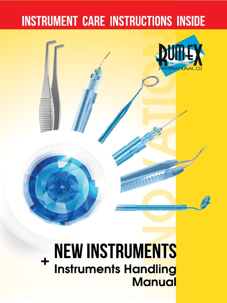 Rumex New Instruments ENG | PDF | Titanium | Stainless Steel