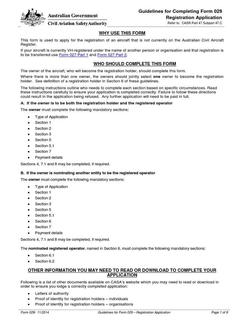 Why Use This Form: Form 027 Part 1 Form 027 Part 2 | PDF | Identity ...