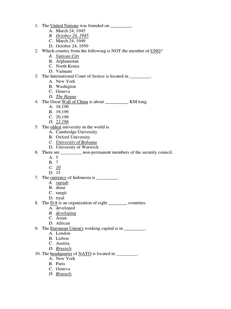 General Knowledge &GS 2017 | PDF | Continent | Novels