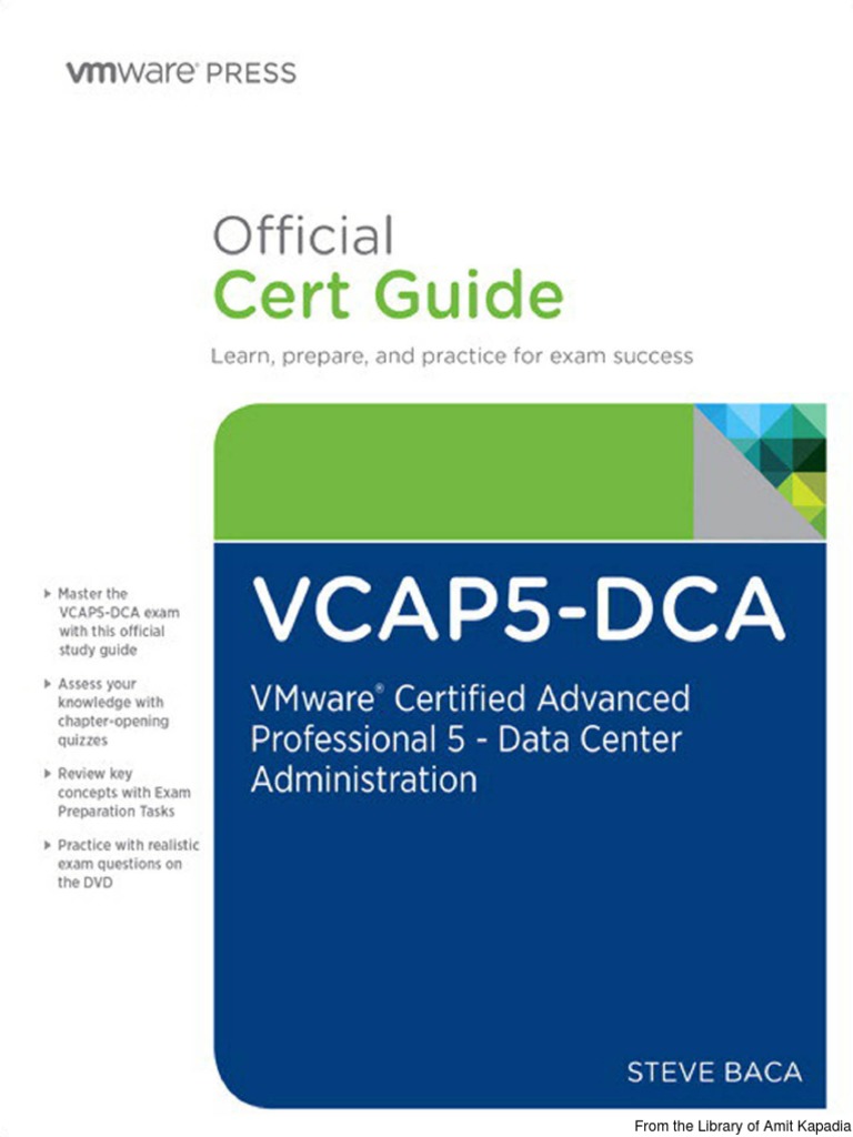 Official VCAP Guide | PDF | Secure Shell | Command Line Interface