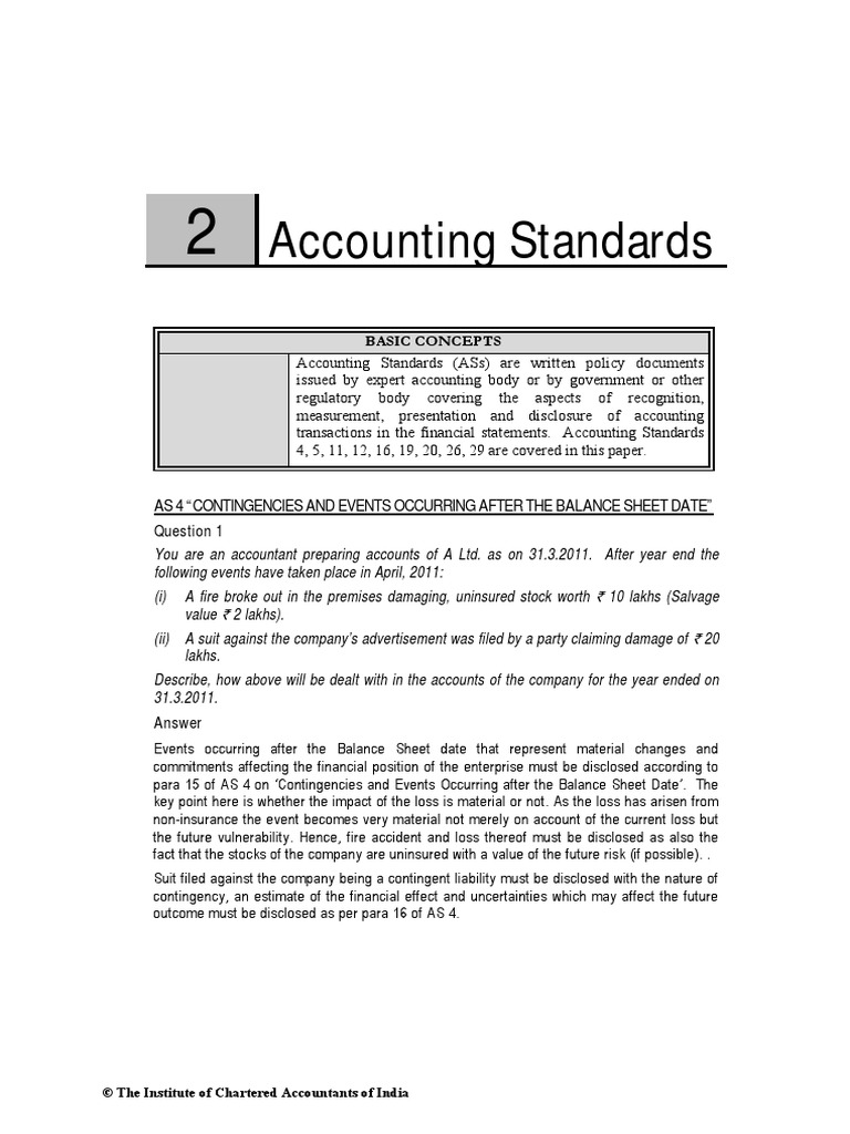 Accounting Standard | PDF | Balance Sheet | Exchange Rate