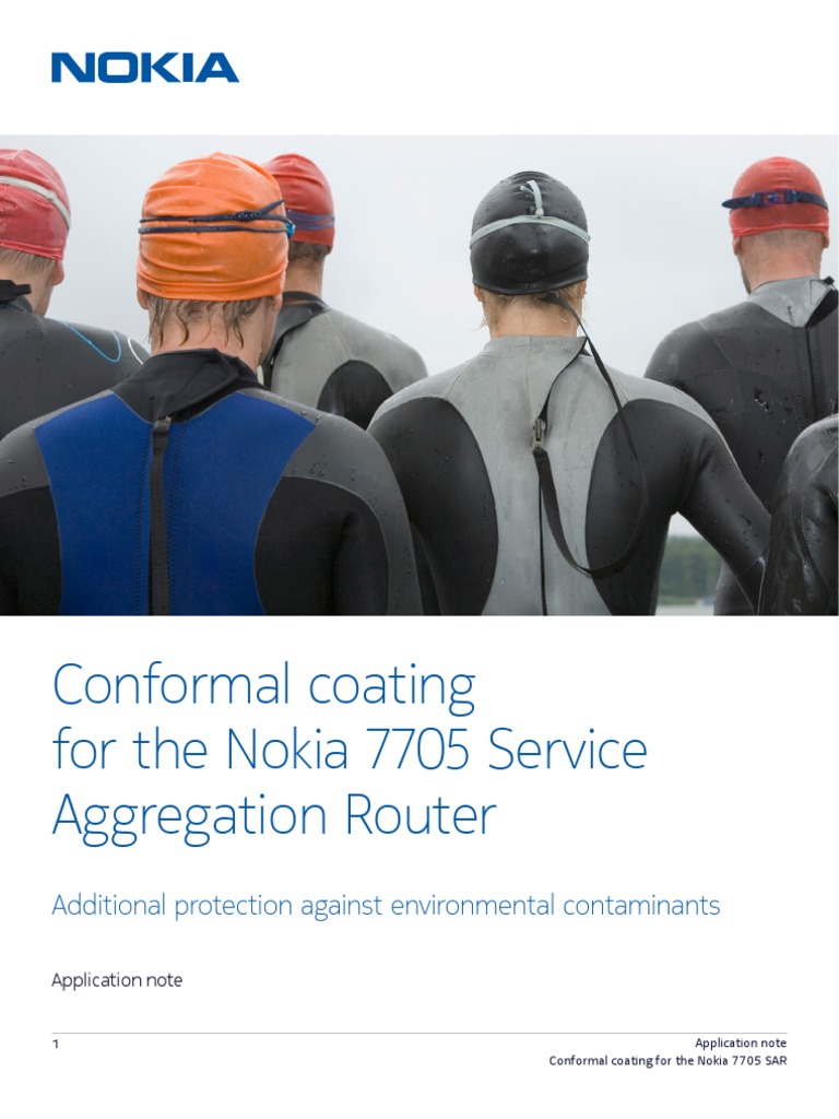 Nokia 7705 SAR Conformal Coating Application Note en | PDF | Corrosion ...