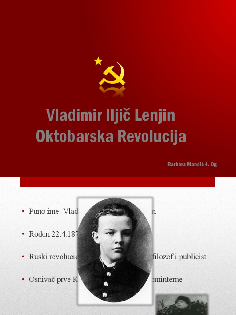 Lenjin Prezrntacija | PDF
