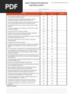 Electrical Panel Inspection Checklist Free Template | PDF