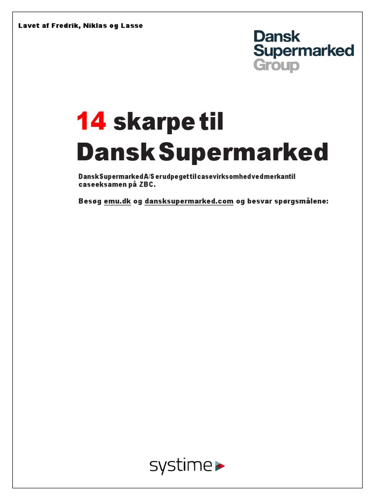 Dansk Supermarked | PDF