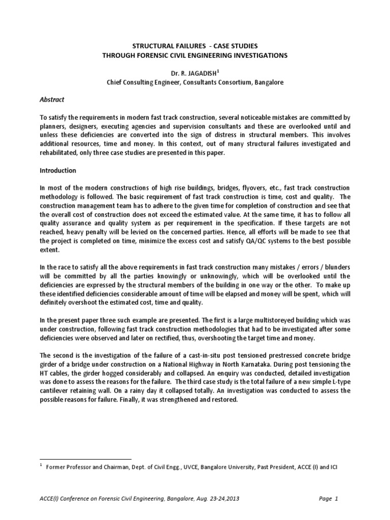 Fast Track Construction Leads to Fast Track Restoration: A Case Study ...