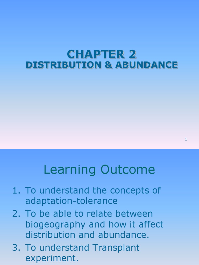 c2 Distribution Abundance | PDF | Natural Selection | Adaptation