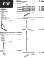 Doka Formwork Material List Overview | PDF