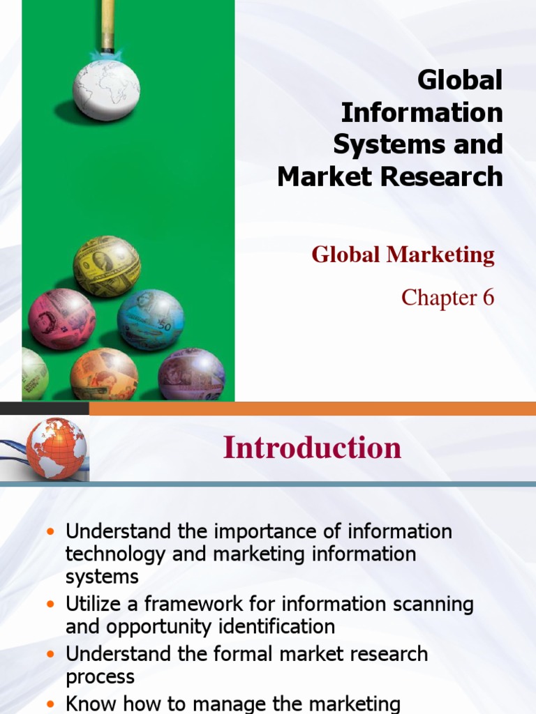 Global Information Systems and Market Research | PDF | Customer ...