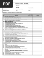 LT Panel Inspection Checklist Report | PDF
