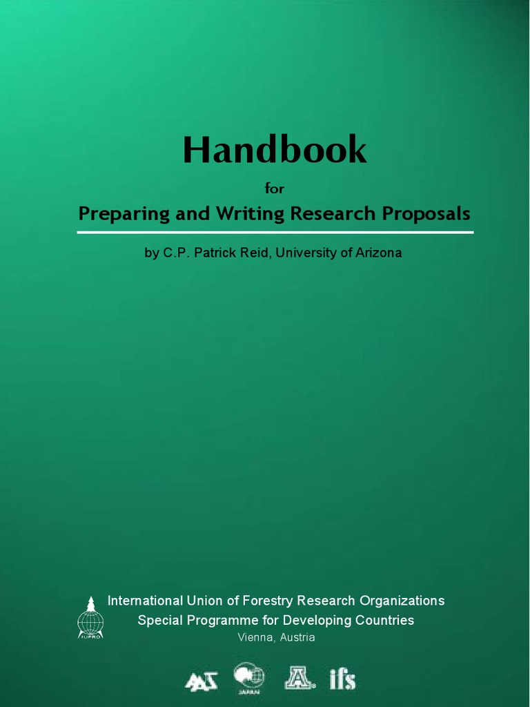 Handbook For Writing and Preparing Research Proposals | PDF ...