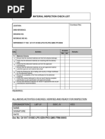 Inspection Release Note Format | PDF