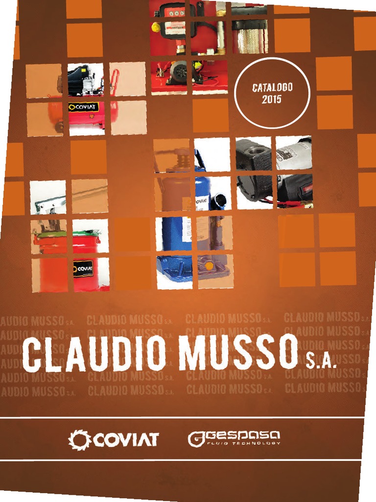 Claudio Musso SA - Catalogo 2015 - Portable | PDF | Bomba | Engranaje