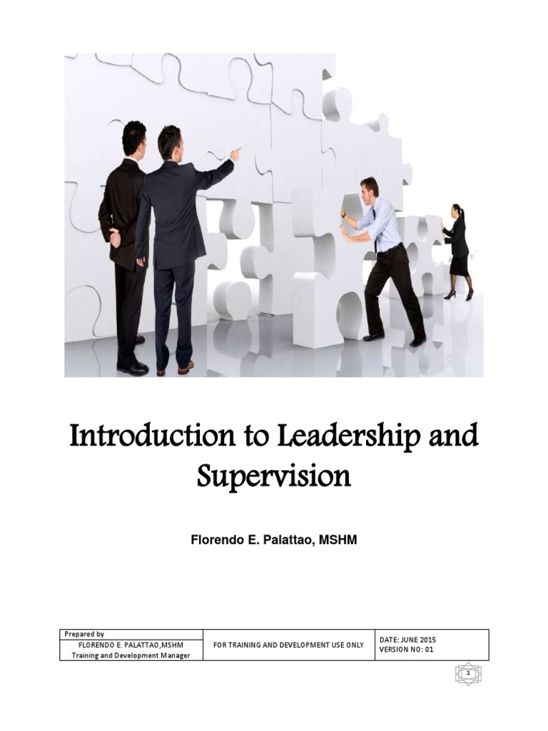 Leadership and Supervision | PDF | Leadership | Motivation