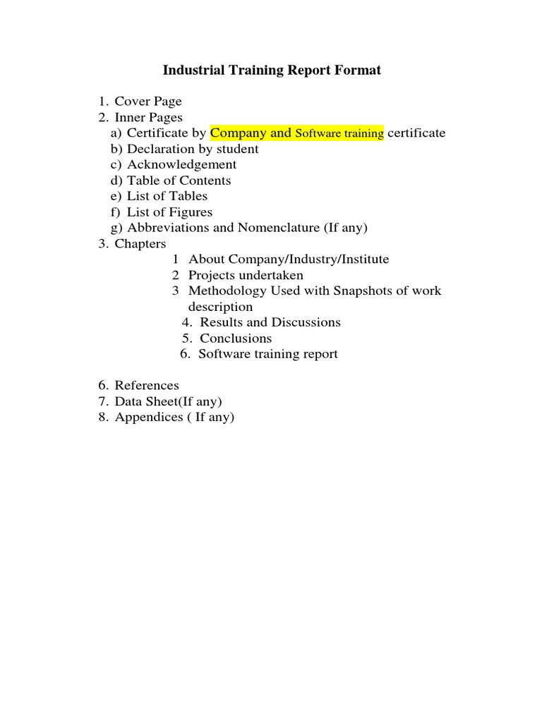 Industrial Training Template | PDF | Variable (Mathematics) | Function ...