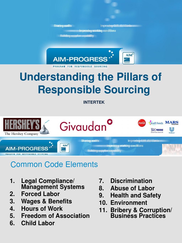 Understanding The Pillars of Responsible Sourcing | PDF | Business ...