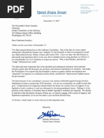 Letter To AG Sessions (7.12.17) | PDF