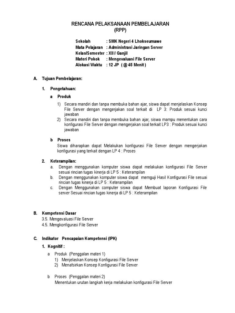 3 RPP C3.3.5 File Server | PDF