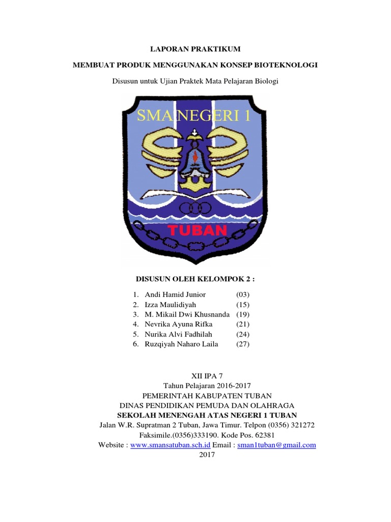 Laporan Uprak Bio | PDF