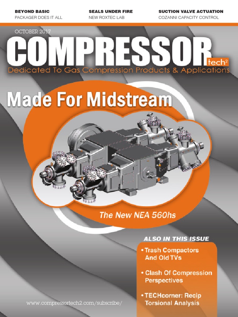 Compressor Magazine, October 2017 PDF | PDF | Gas Turbine | Natural Gas