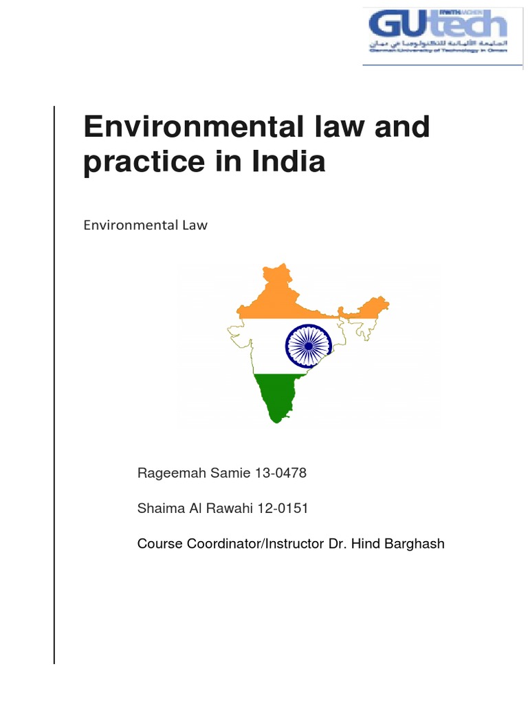 Environmental Law Assignment | PDF | Environmental Law | Pollution