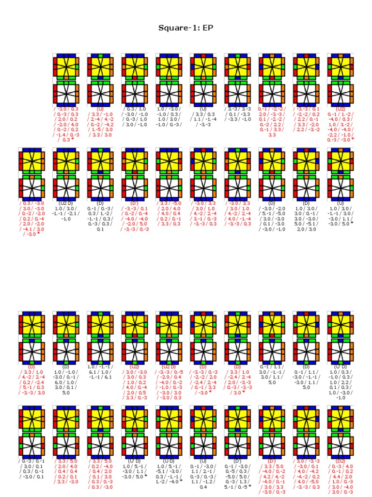 Square-1: EP | PDF