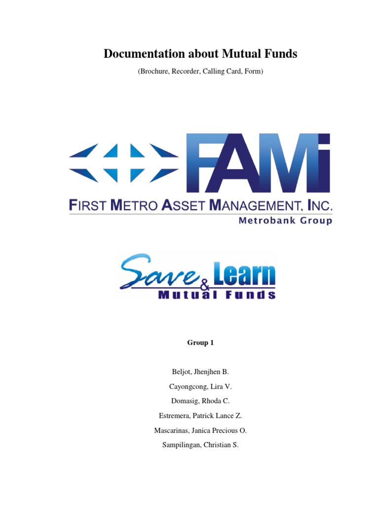 Overview of FAMI Mutual Funds | PDF | Mutual Funds | Investing