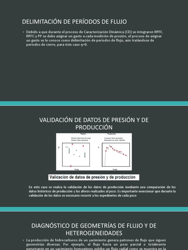 Caracterización Dinámica de Yacimientos PDF | PDF | Science | Ciencia ...