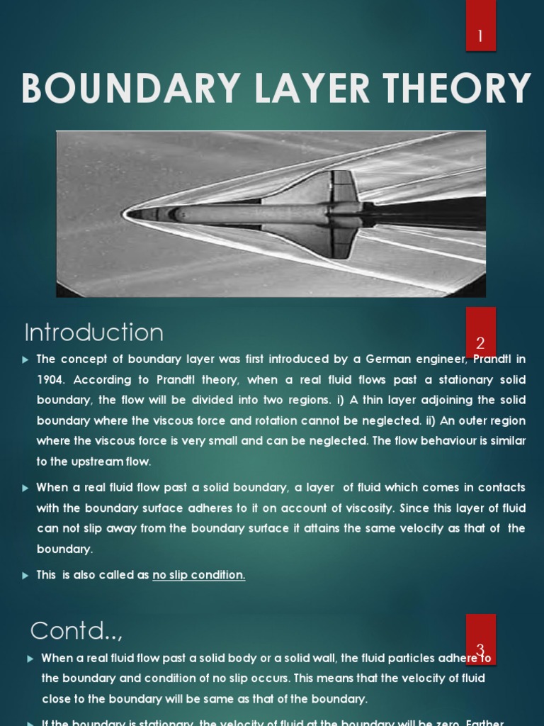 Boundary Layer Theory | PDF | Boundary Layer | Drag (Physics)