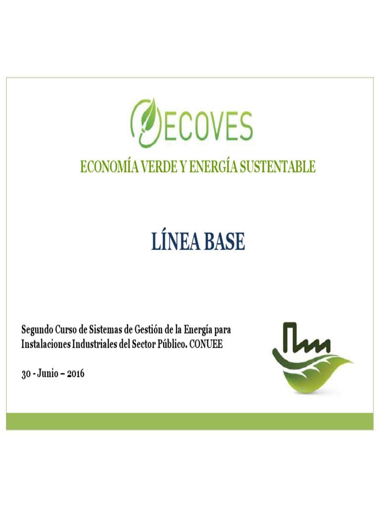 Linea Base Energetica | Descargar gratis PDF | Gestión energética | Medicina CLINICA
