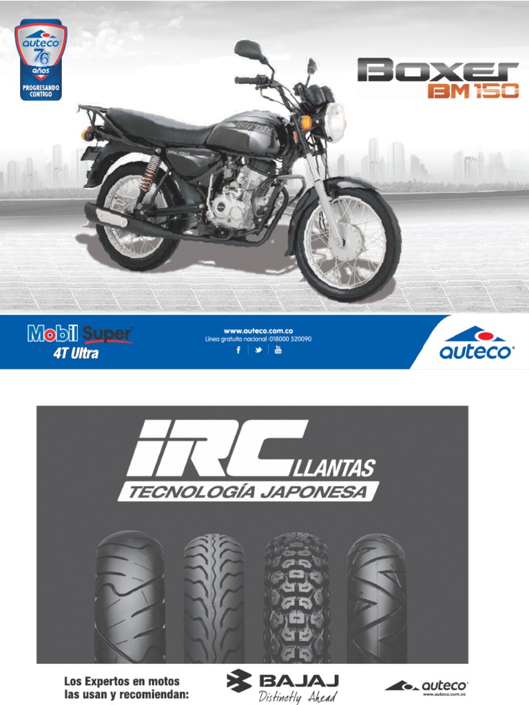 Boxer - BM - 150 Manual Partes | PDF | Engine Technology | Manufactured ...