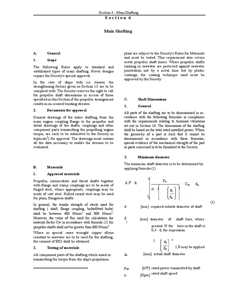 BKI Vol3 - Section04 | PDF | Bearing (Mechanical) | Propeller
