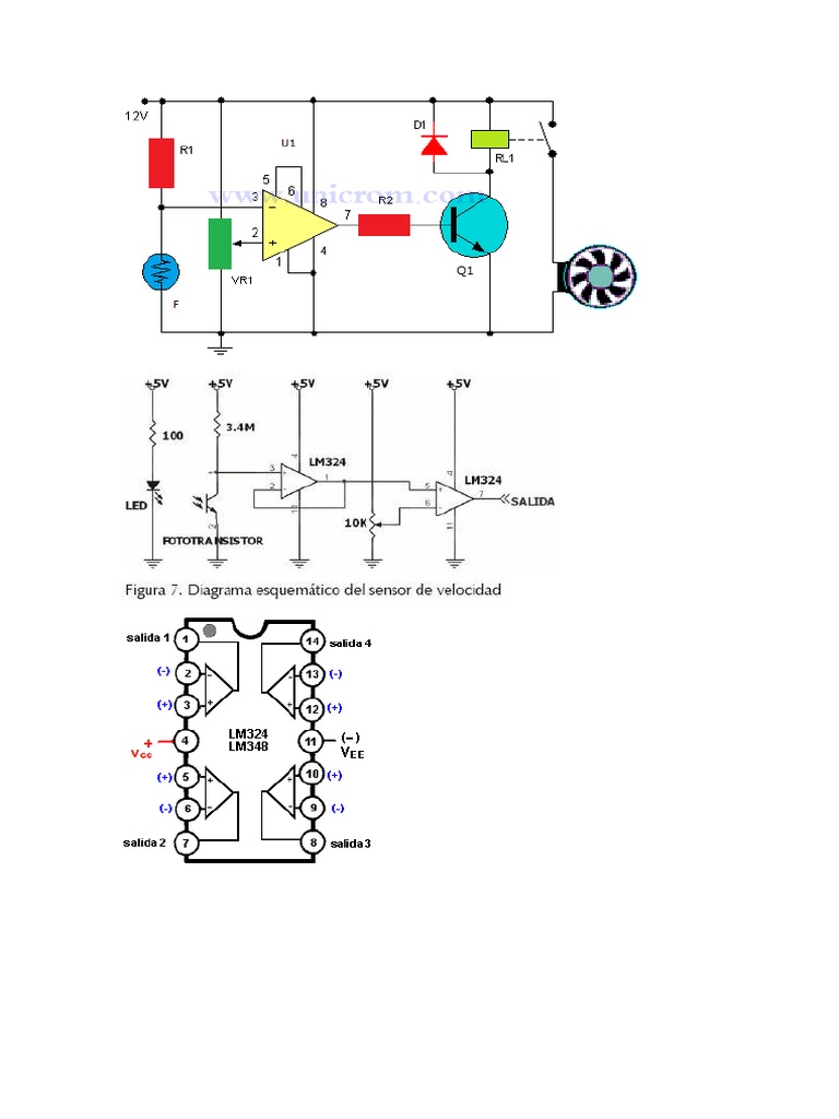 LM324 Proyectos | PDF