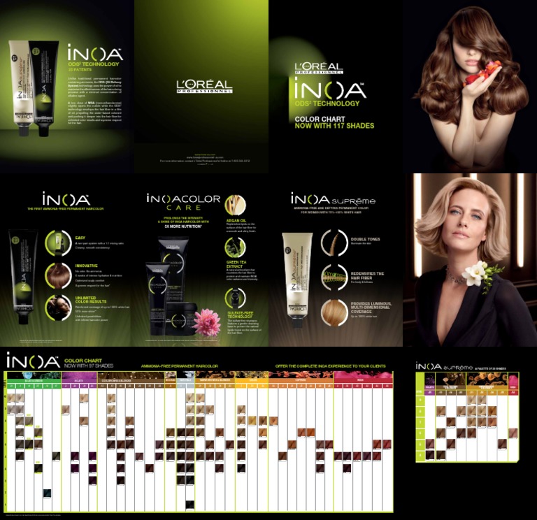 LP U1209300 Inoa 2013 Inoa Color Chart | Download Free PDF | Allergy ...