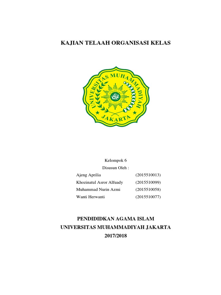 Telaah Organisasi Kelas dan Strukturnya | PDF | Karier & Perkembangan