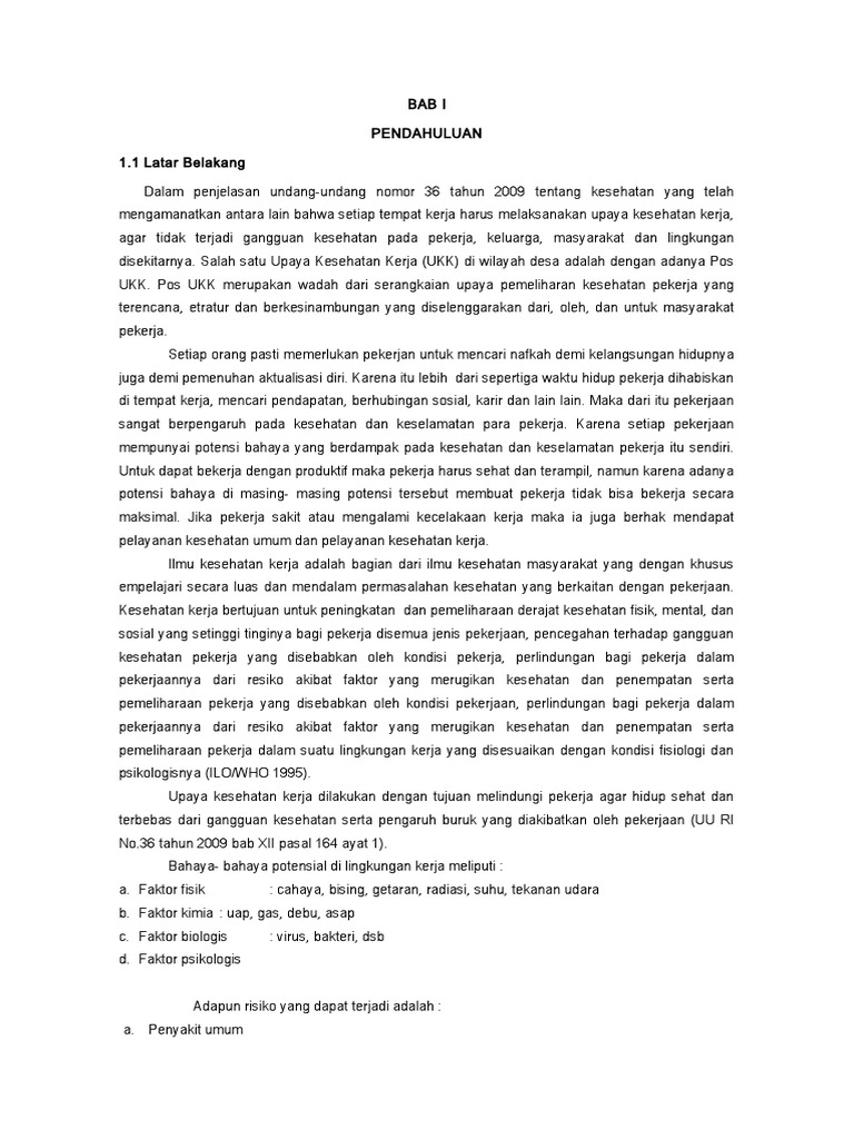 Proposal Ukk | PDF