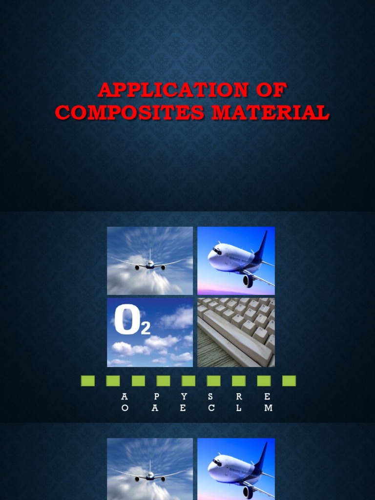 Application of Composites Material | PDF | Composite Material | Carbon