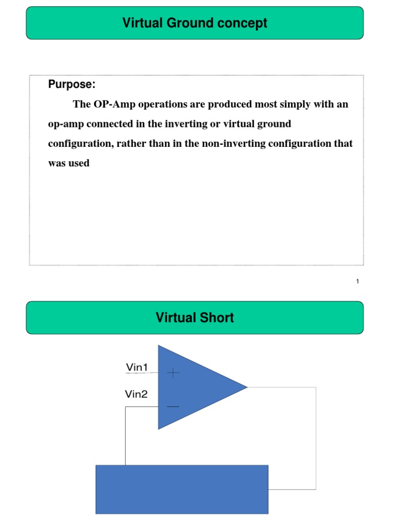 Virtual Ground | PDF
