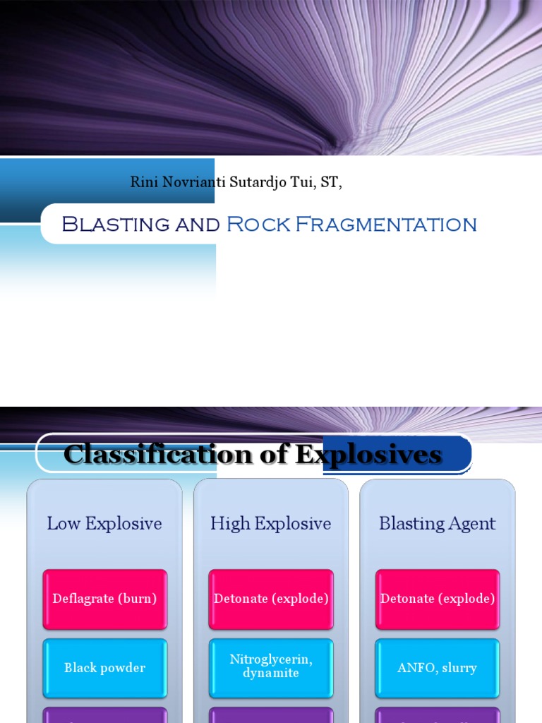 Materi Peledakan | PDF | Explosive Material | Explosion