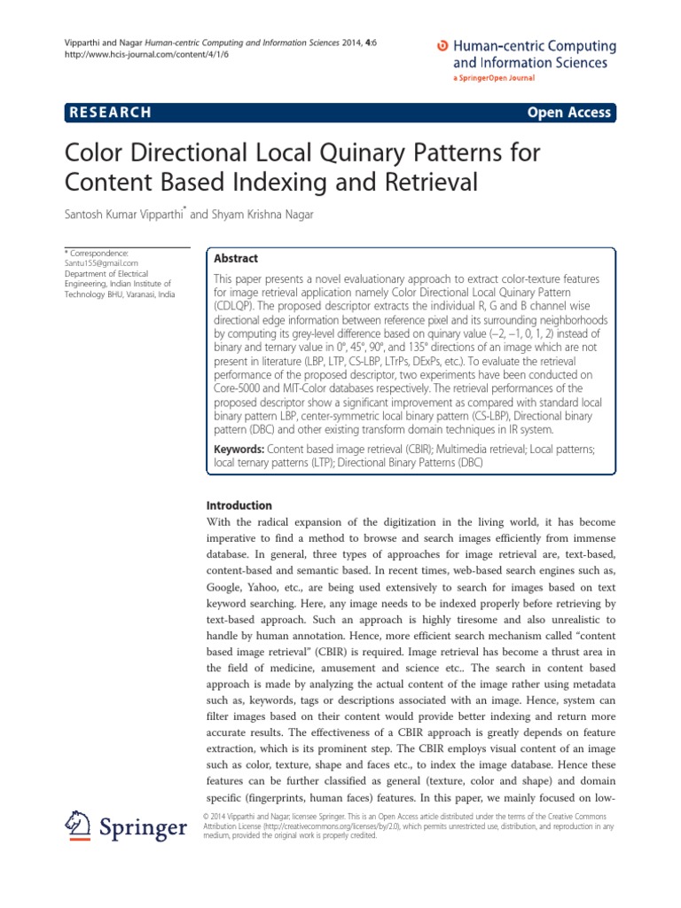 Color Directional Local Quinary Patterns For Content Based Indexing and ...