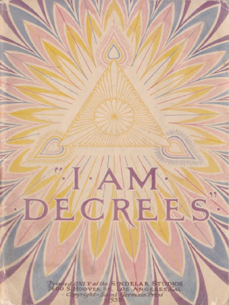 I AM Decrees - 1937 | PDF | Nature