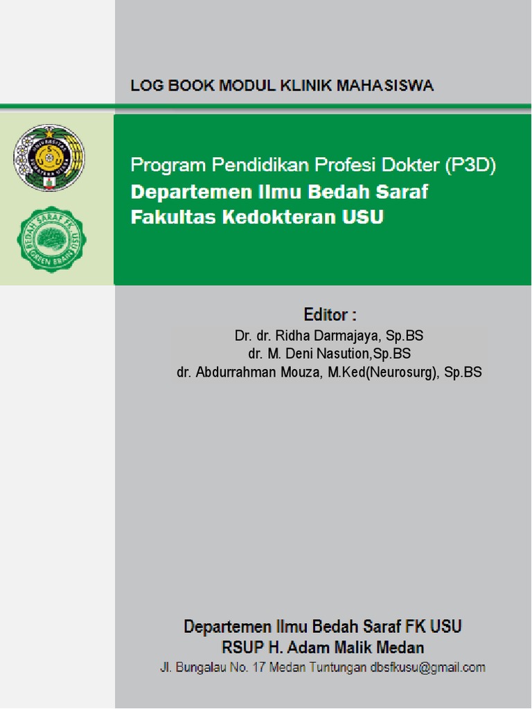 LogBook Klinik Bedah Saraf | PDF | Pengembangan Diri | Kesehatan Holistik
