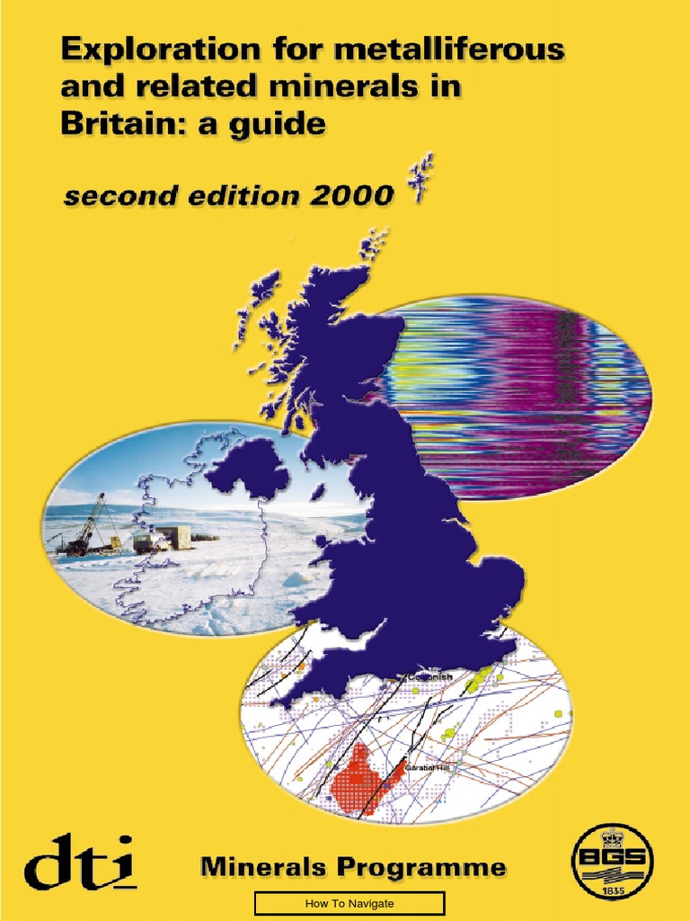 Exploration Metalliferous Guide | PDF | United Kingdom | Mining