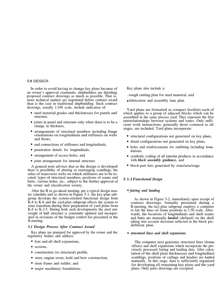 Integrated Hull Construction Outfitting and Painting (IHOP) - 2.dio ...