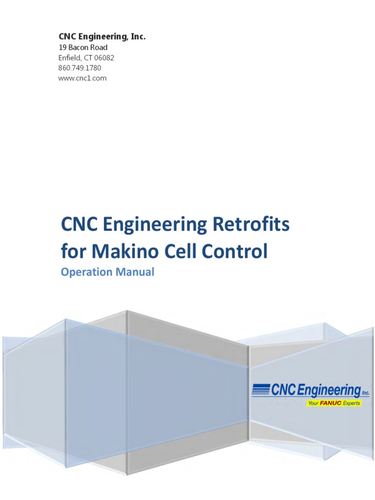 Makino Cell Control System Manual | PDF | Computer Keyboard | Computer File