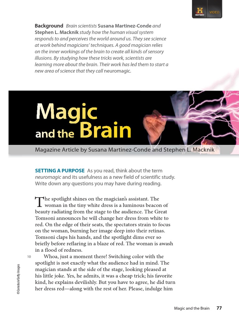 Magic and The Brain | PDF | Attention Deficit Hyperactivity Disorder ...