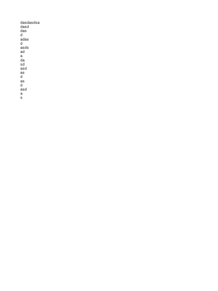 Dasdasdsa Dasd Das D Adas D Asds Ad A Da SD Asd As D As D Asd A S | PDF