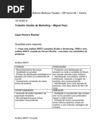 Estudo de Caso - 001 - Ferrero Rocher | PDF | Embalagem e rotulagem | Chocolate