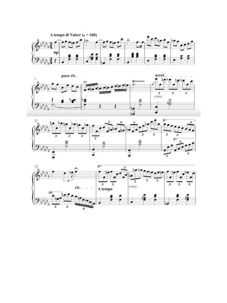 Chopin Happy Birthday | PDF