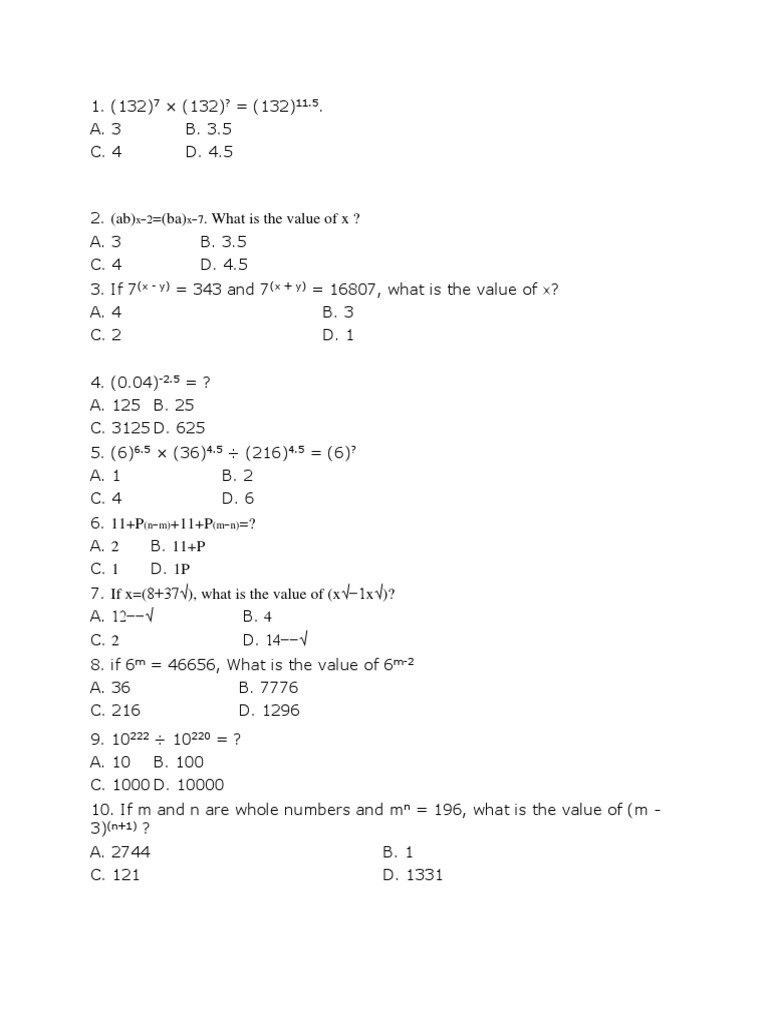 Quantitative and Qualitative Aptitude Problems | Download Free PDF | Teaching Mathematics ...